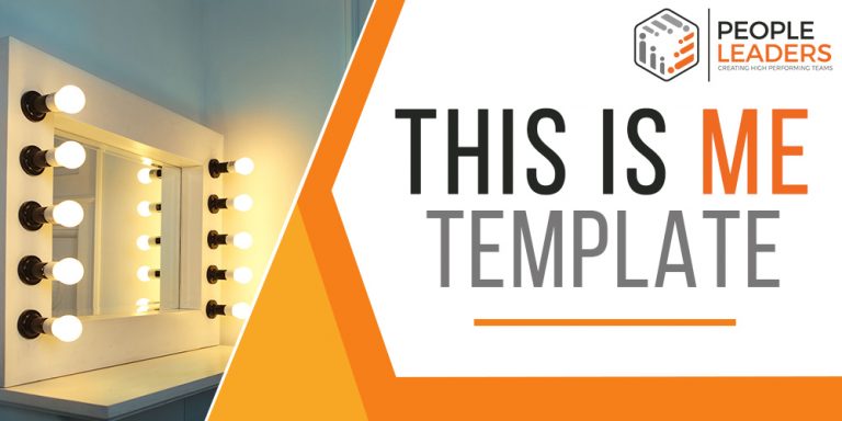 This Is Me Template Banner - People Leaders